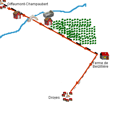 Giffaumont-Champaubert - Droyes - Balade à Giffaumont-Champaubert