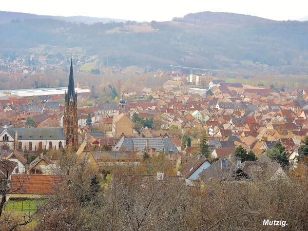 Parcours à travers la vieille ville de Mutzig - Balade à Mutzig
