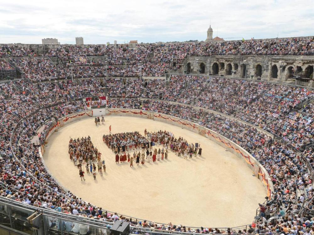 Bilder - Große römische Spiele - Ereignis in Nîmes