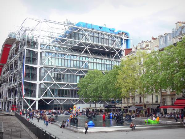 The Beaubourg district - Tourism & Holiday Guide