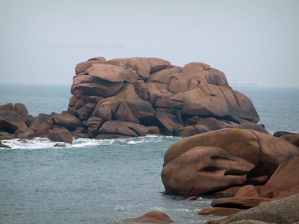 Photos - Côte de granit rose - 11 images de qualité en haute définition