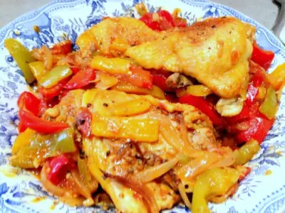 O frango basquaise - Guia Gastronomia & Férias