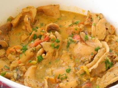 La fricassée de lambi - Guide Gastronomie & Vacances