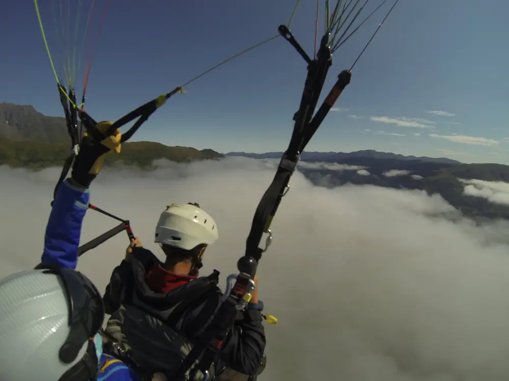 Photos - Maiden flight in a two-seat paraglider - Leisure activity in ...