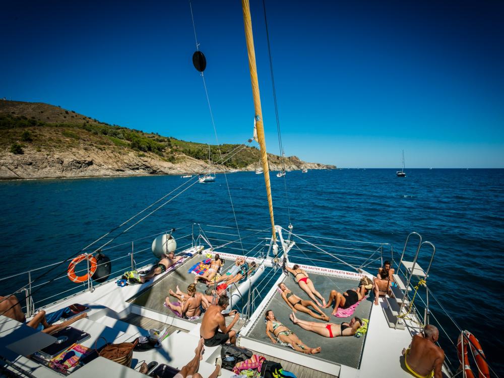 Photos - Promenade en mer avec grillade, baignade et dauphins ...